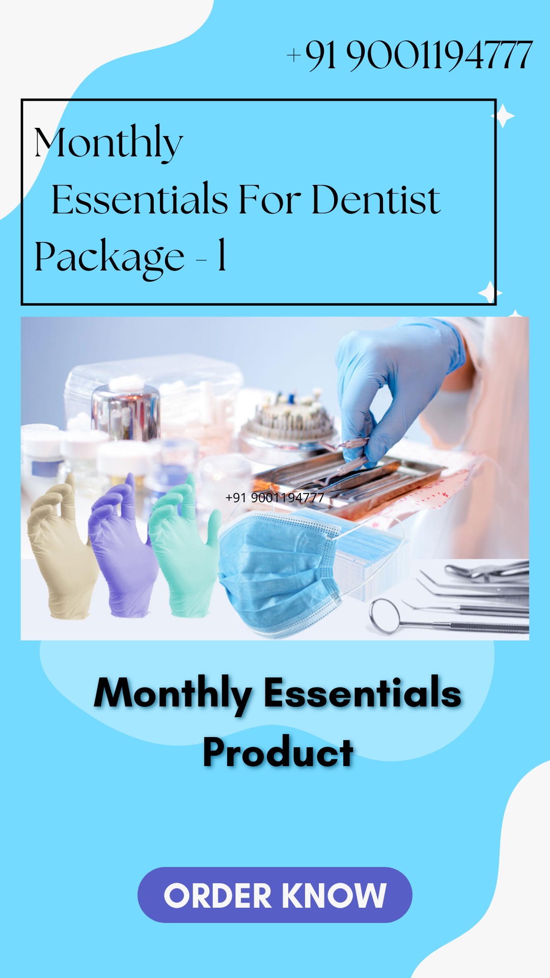 Monthly Essentials For Dentist - Regular