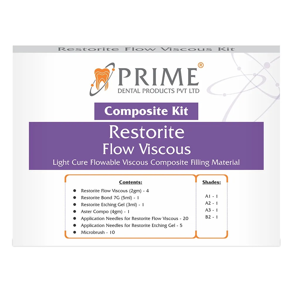PRIME DENTAL Restorite flow viscous - kit (flowable)